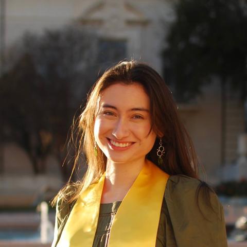 Evalyn Wilber | Center for Dynamics and Control of Materials: an NSF MRSEC